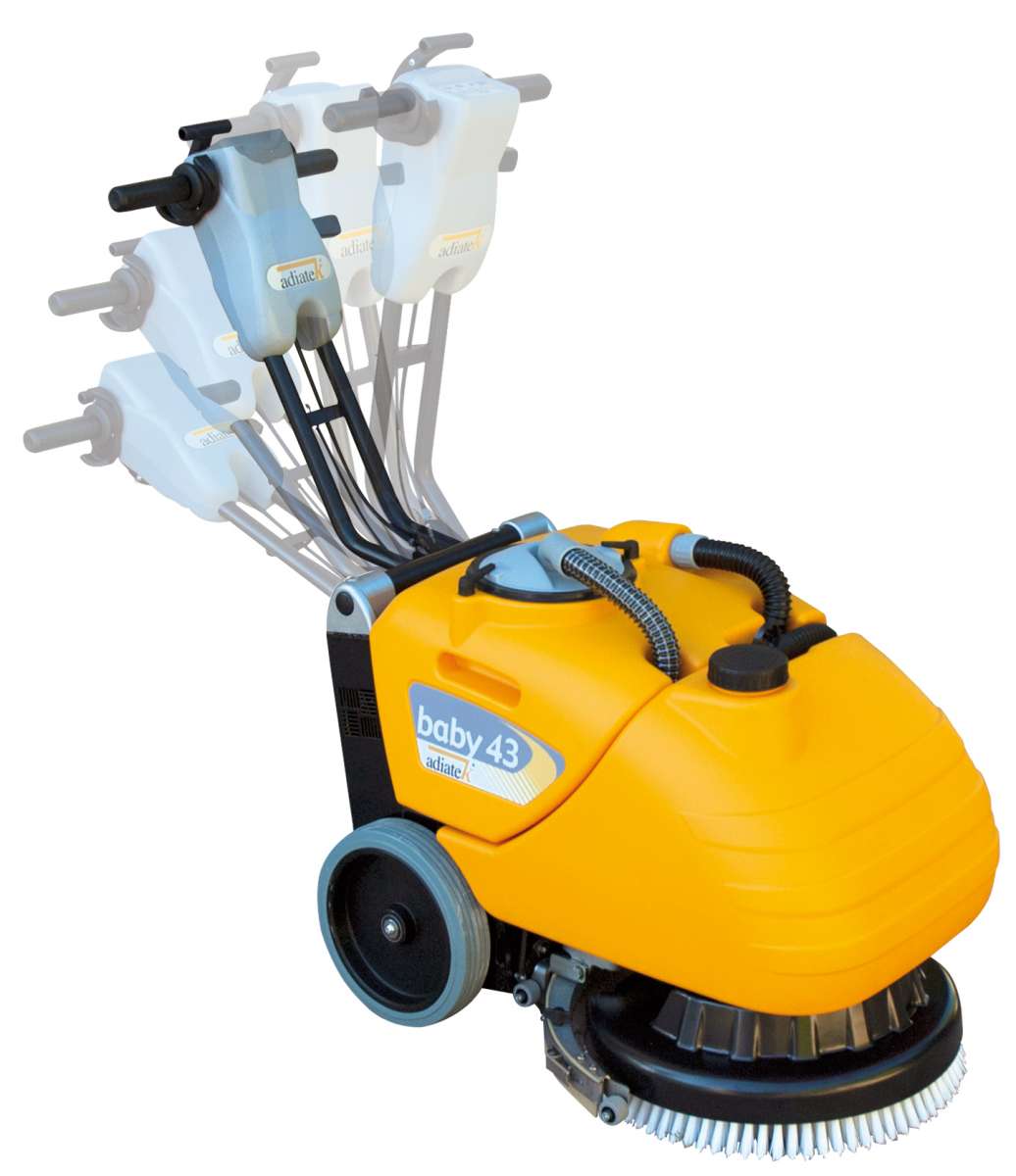 Baby 43 | kleine bis mittlere handgeführte Scheuersaumaschinen ...
